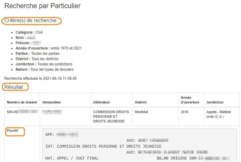 Questions fréquemment posées au sujet des Plumitifs - Blogue SOQUIJ ...